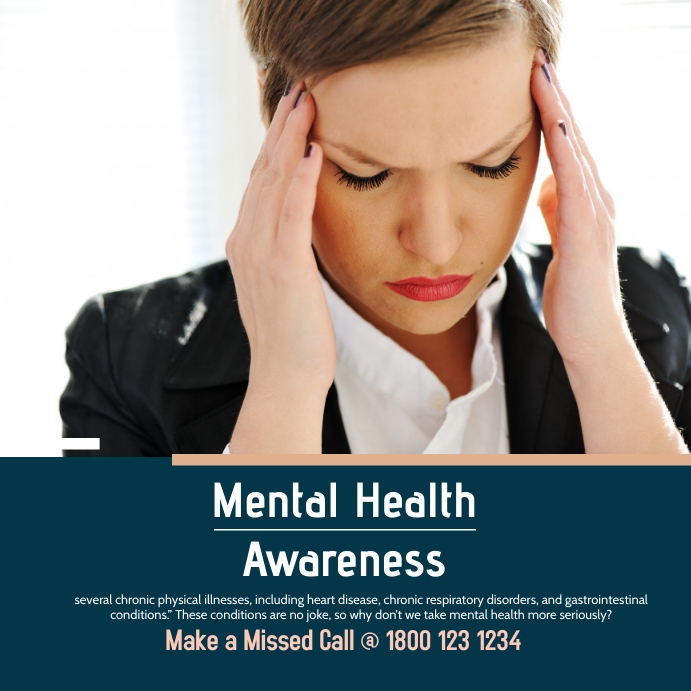 Mental Health Awareness Template | PosterMyWall