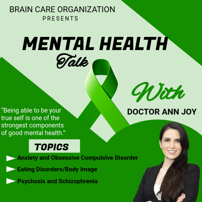 Mental health Awareness Template | PosterMyWall
