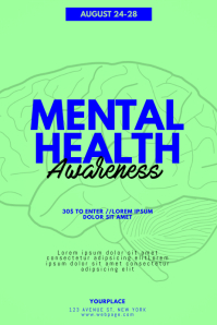 Mental Health Awareness Flyer Template | PosterMyWall