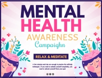 Mental health awareness month. Template | PosterMyWall