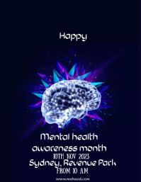 Mental Health Awareness month Template | PosterMyWall