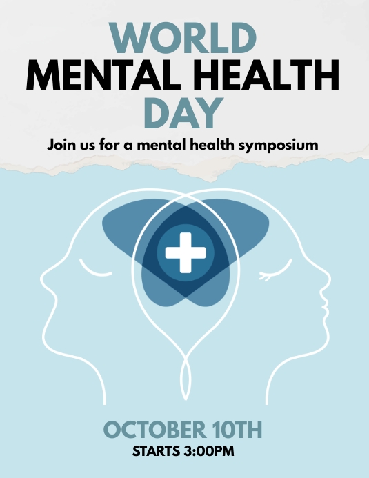 Copy of Mental Health Awareness Month Flyer | PosterMyWall