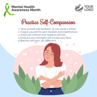 Mental Health Awareness Month Poster Template | PosterMyWall