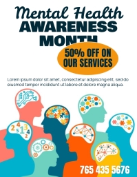 Mental health awareness month Template | PosterMyWall