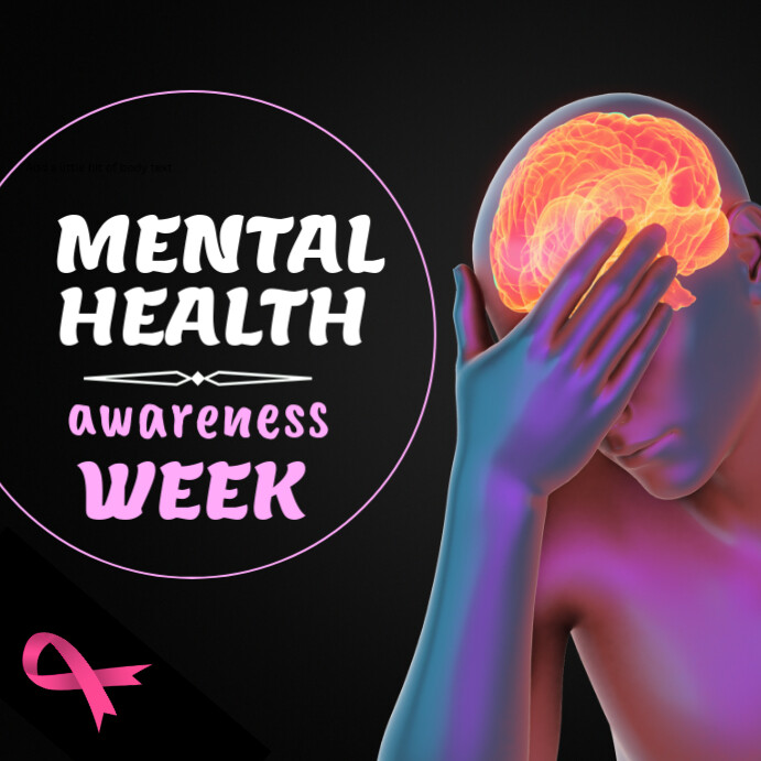 Mental health awareness week Template | PosterMyWall