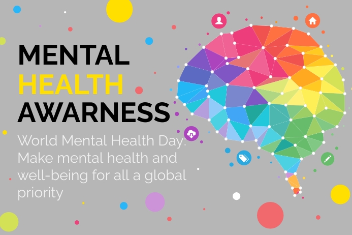 Copy of Mental Health Awarness | World Day | PosterMyWall