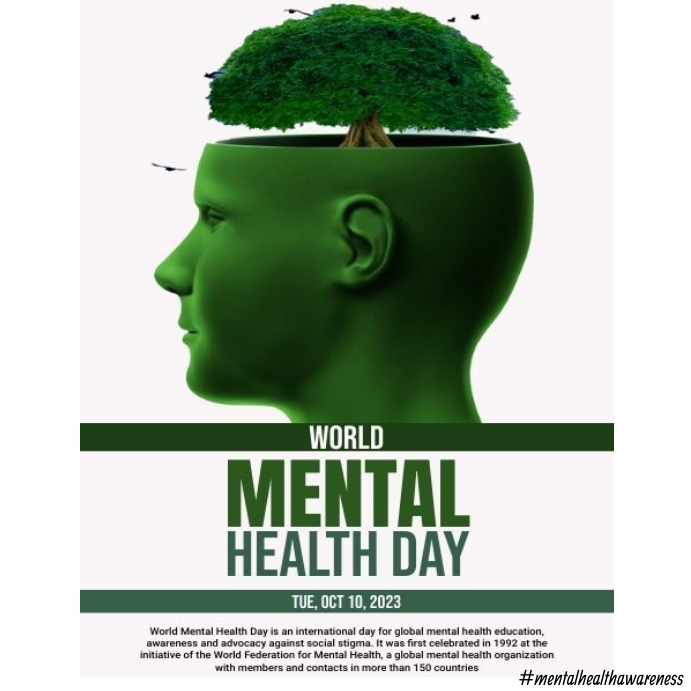 Mental Health Day Poster Template | PosterMyWall