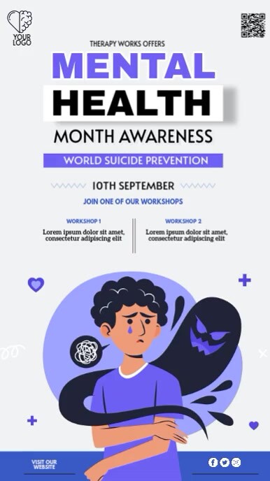 Plantilla De Mental Health Postermywall