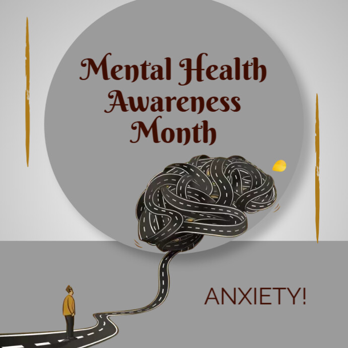 Mental Health Instagram Post Template | PosterMyWall