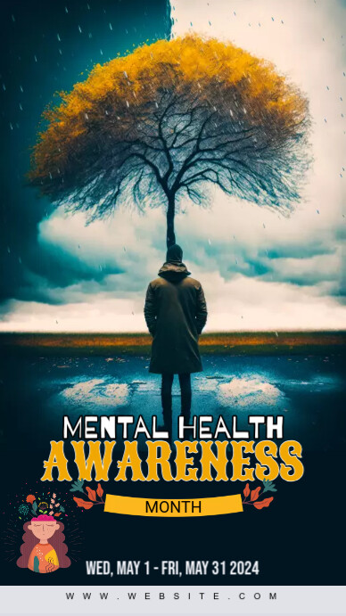 Copy of Mental Health Month | PosterMyWall