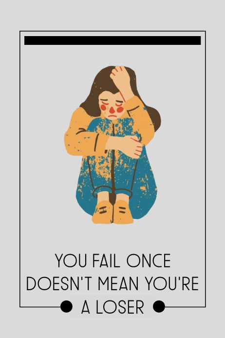 Mental Health Poster Template | PosterMyWall