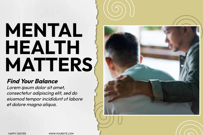 Copy of MENTAL HEALTH POSTER.KC | PosterMyWall