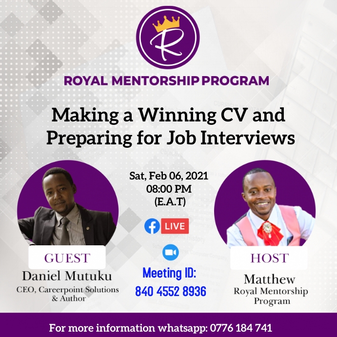 mentorship Template | PosterMyWall