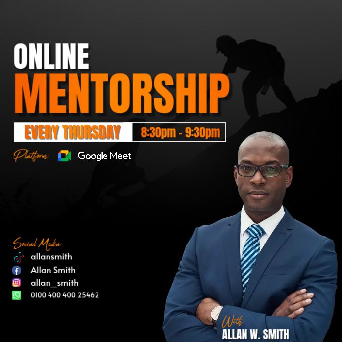 Mentorship Template | PosterMyWall