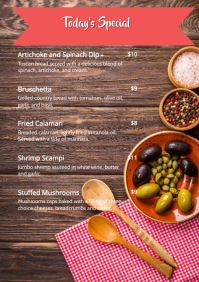 Main course Menu Template | PosterMyWall