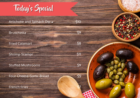 Main course Menu Template | PosterMyWall