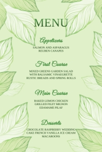 Food Menu Banner Template | PosterMyWall