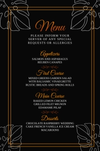 Food Menu Banner Template | PosterMyWall