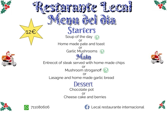 menu del dia Template | PosterMyWall