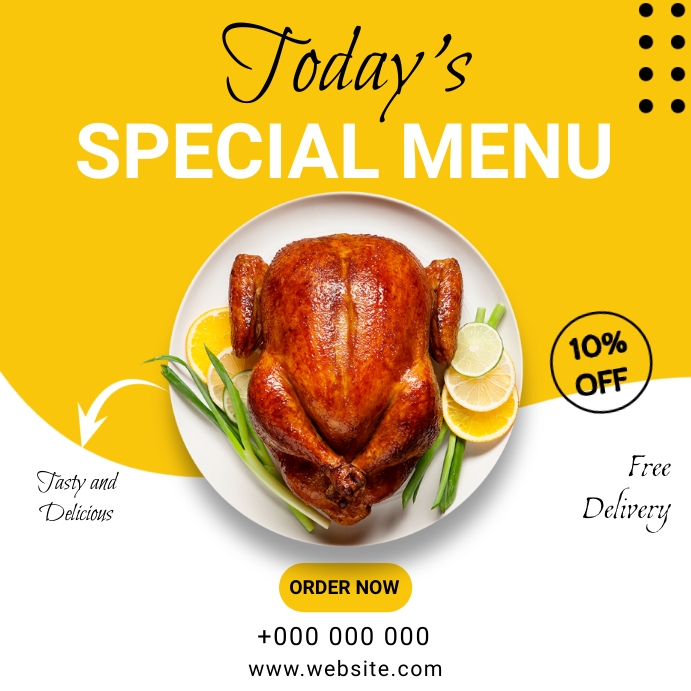 Copy of Menu | PosterMyWall