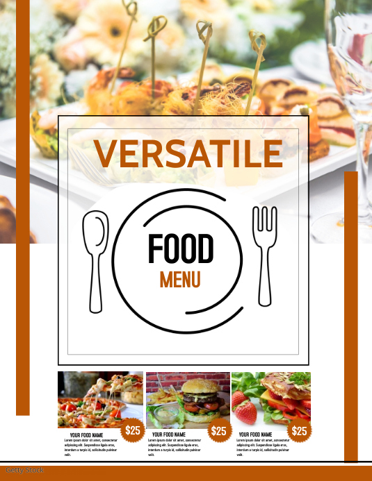 menu design template | PosterMyWall
