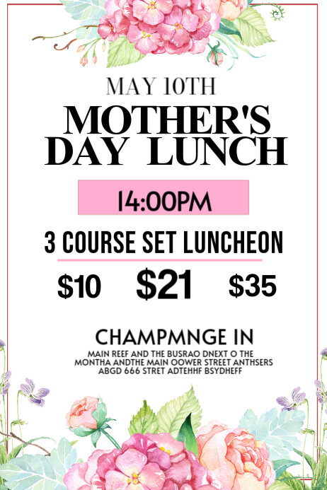 Copy of Menu | PosterMyWall