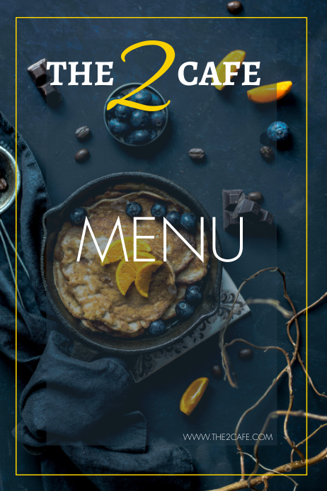 Menu Template | PosterMyWall
