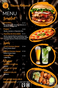 Menu Template | PosterMyWall