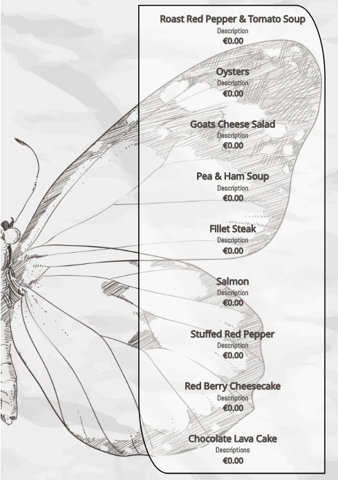 Copy of Menu | PosterMyWall