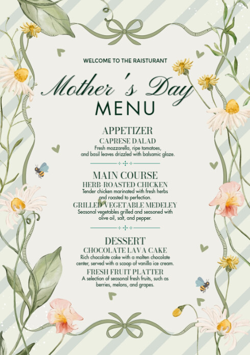 Copy of menu | PosterMyWall