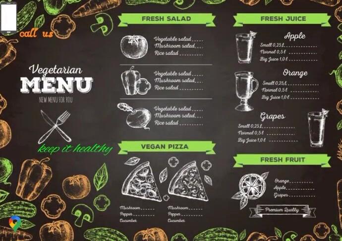 Copy of menu | PosterMyWall