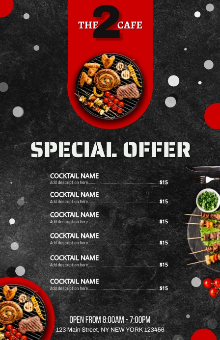 Copy of Menu | PosterMyWall