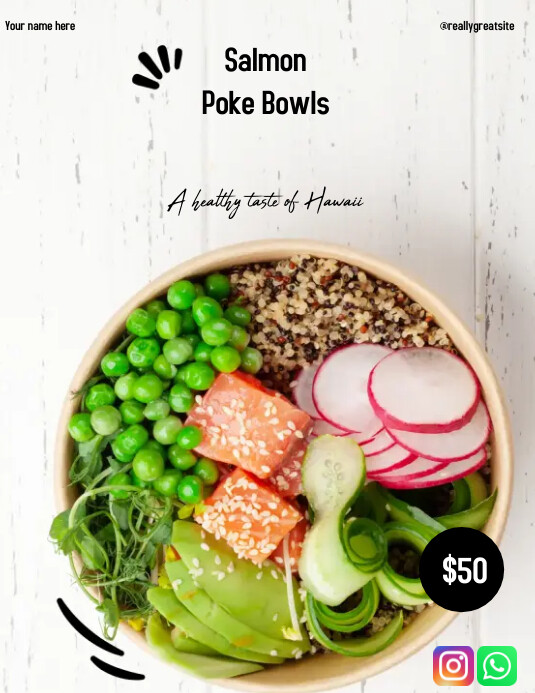 Copy of menu | PosterMyWall