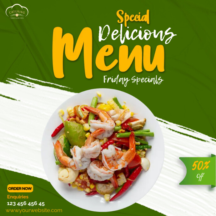 Copy of Menu | PosterMyWall