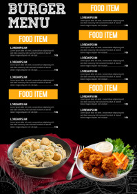 MENU Template | PosterMyWall