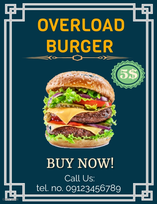 Menu Templat | PosterMyWall