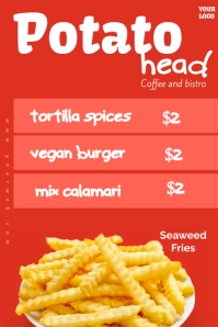 Breaksfast Menu Template | PosterMyWall