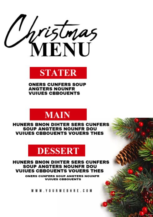 Copy of MENU | PosterMyWall