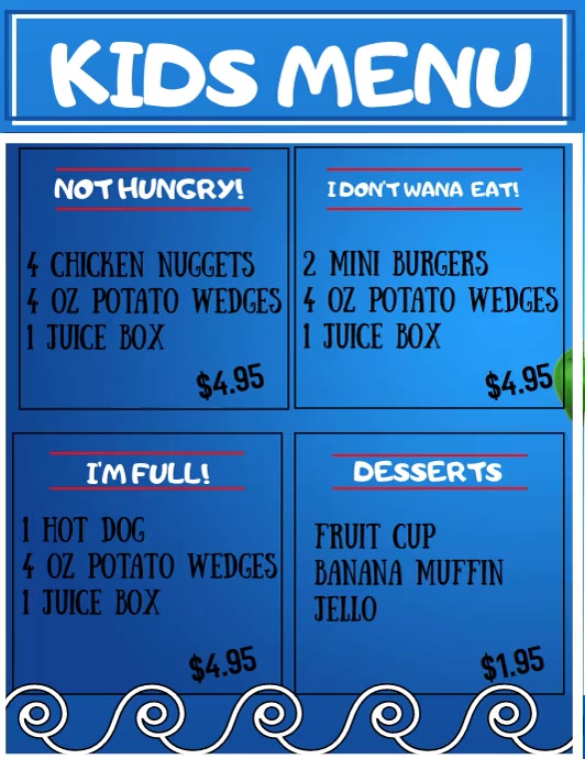 Copy of Menu Flyer | PosterMyWall