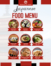 Menu flyer template | PosterMyWall