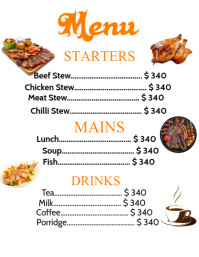 menu flyer template (1) | PosterMyWall