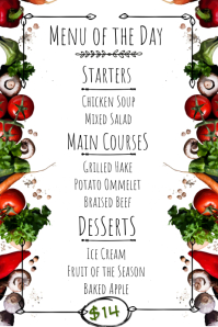 Design A Christmas Menu In Minutes | PosterMyWall