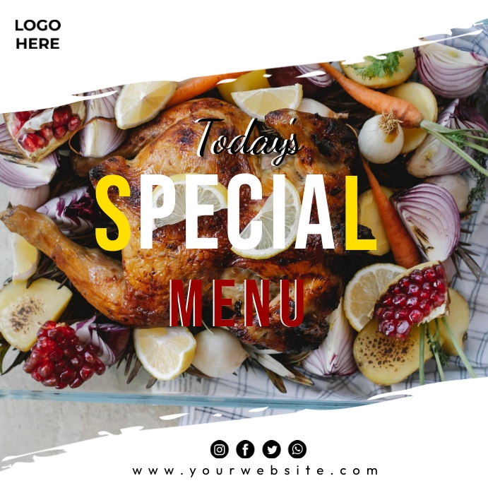 Menu Offer Template | PosterMyWall