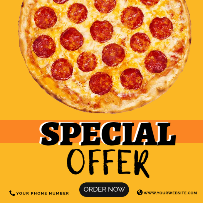 Menu Promo Template | PosterMyWall