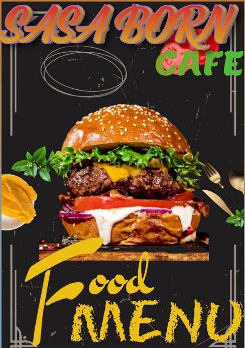 MENU restaurant POSTER (1) Template | PosterMyWall