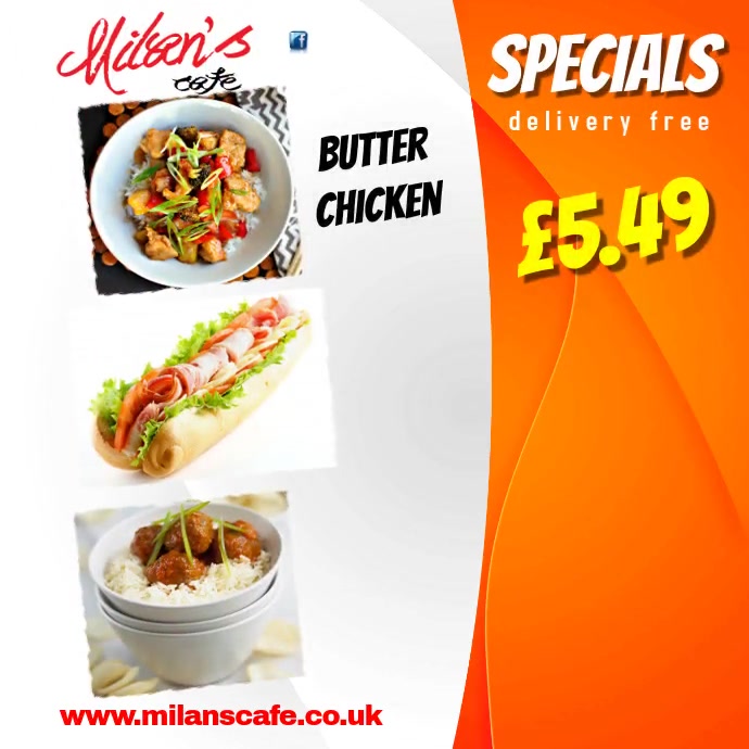 Copy of Menu Special advert | PosterMyWall