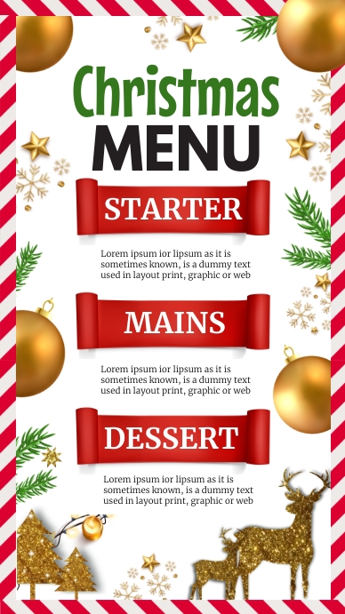Menu Template | PosterMyWall