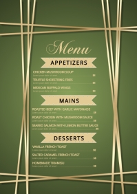 Menu Template | PosterMyWall