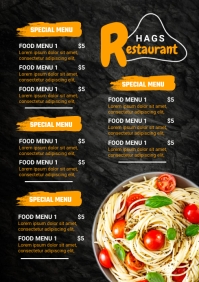 MENU TEMPLATE.KC | PosterMyWall