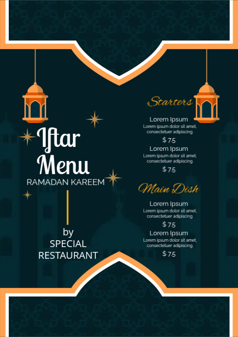 Menu Templates | PosterMyWall